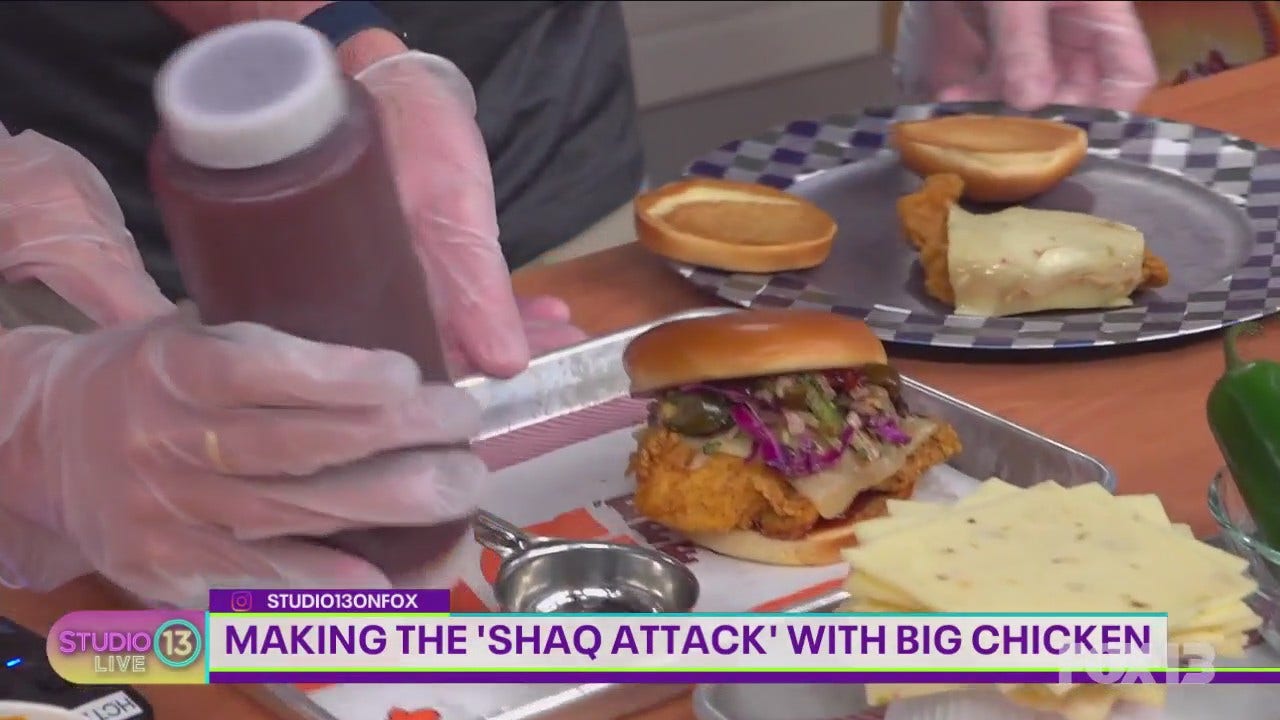 Emerald Eats: Making the Shaq Attack with Big Chicken | FOX 13 Seattle