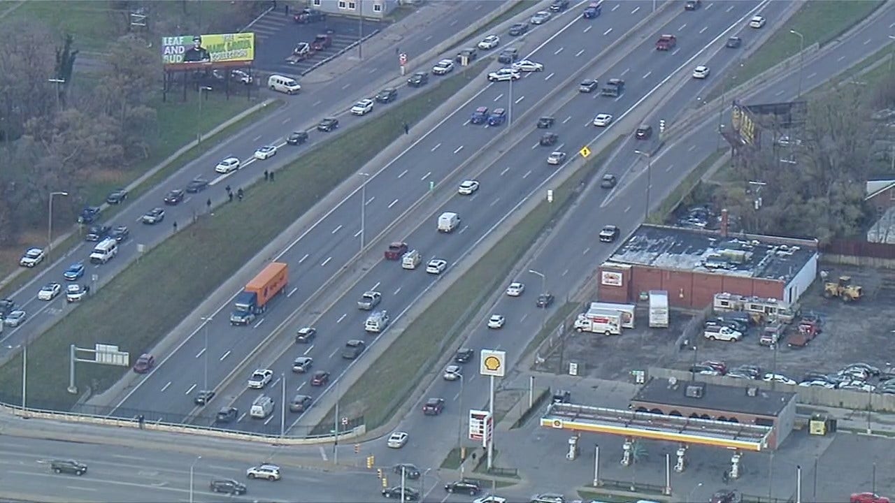 Large police response at crash investigation on Southfield freeway ...