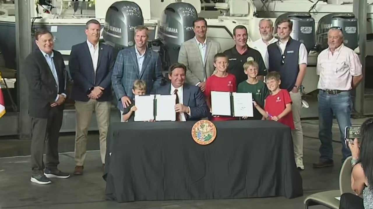 DeSantis signs Boater Freedom Act | FOX 51 Gainesville