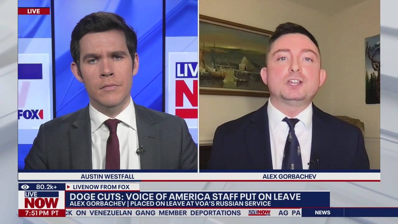 VOA staff put on leave as result of DOGE cuts | LiveNOW from FOX