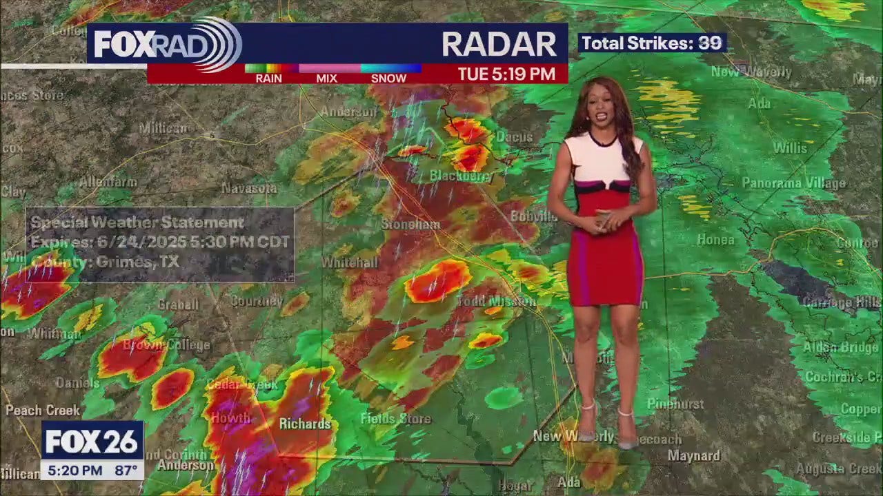 Houston weather: June 24 evening forecast | FOX 26 Houston