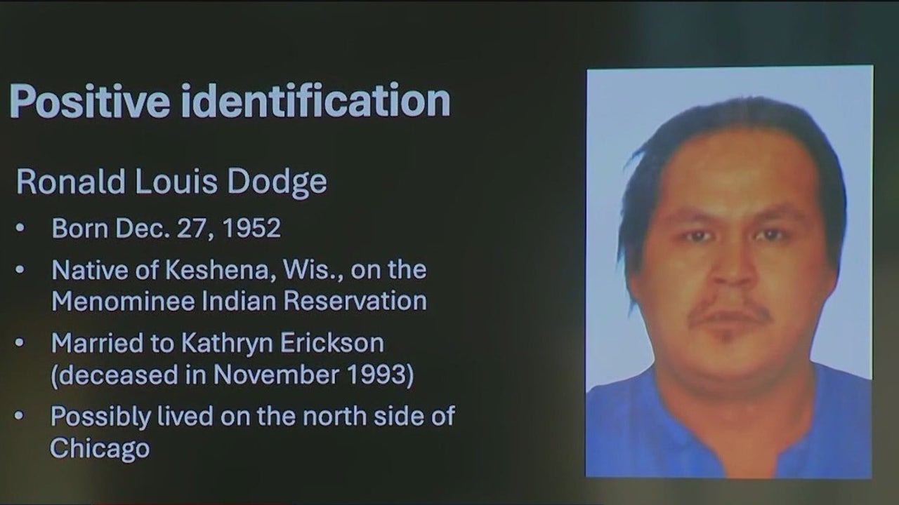 Ronald Louis Dodge: Cold case victim with ties to Chicago identified ...