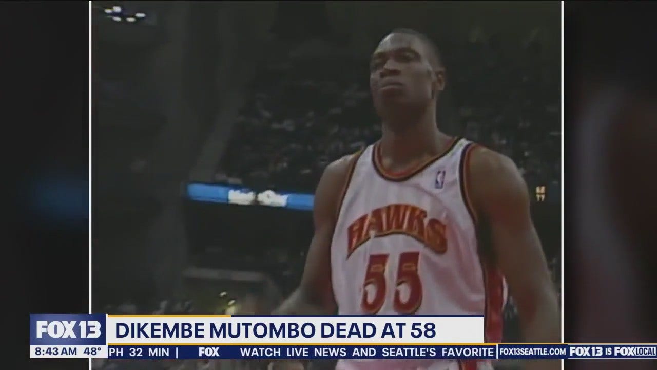 Dikembe Mutombo dies at 58 | FOX 13 Seattle