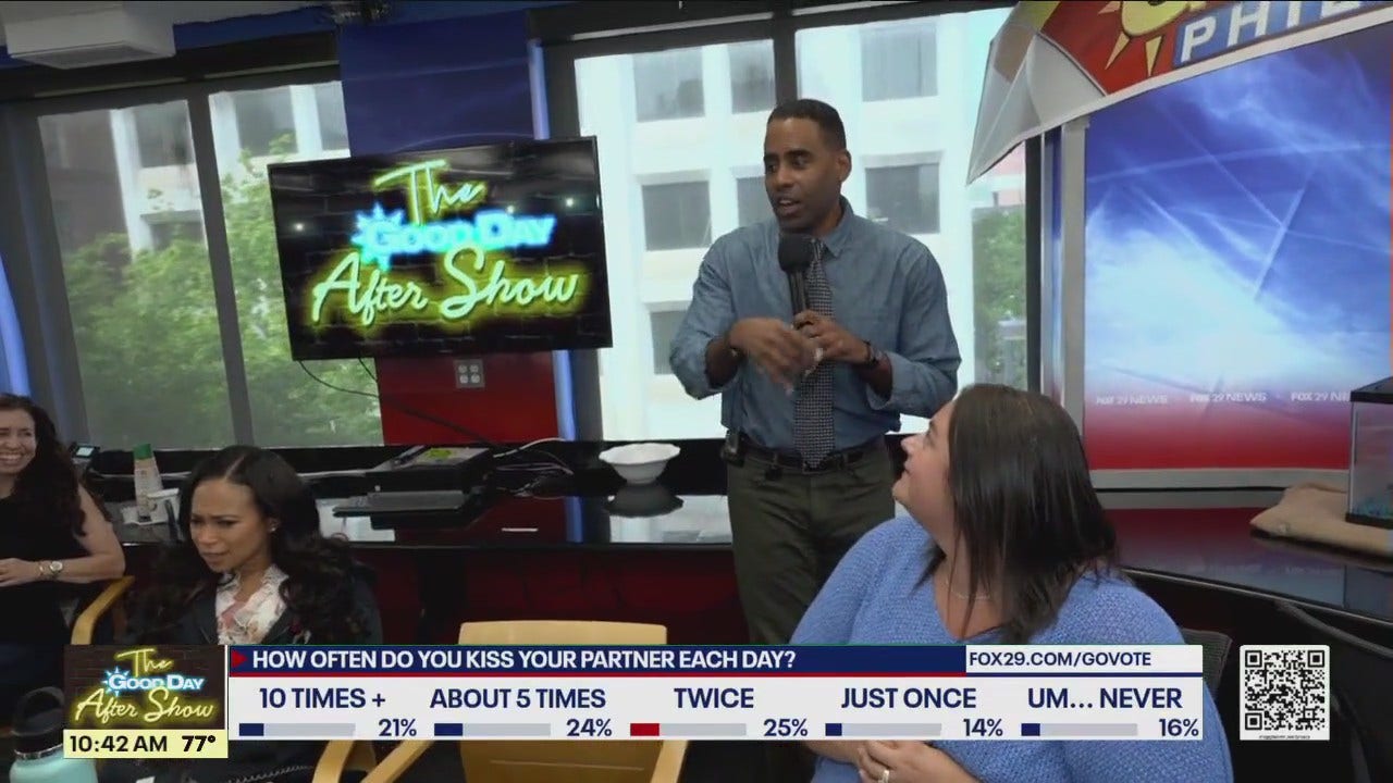 How Often Do You Kiss Your Partner? | FOX 29 Philadelphia