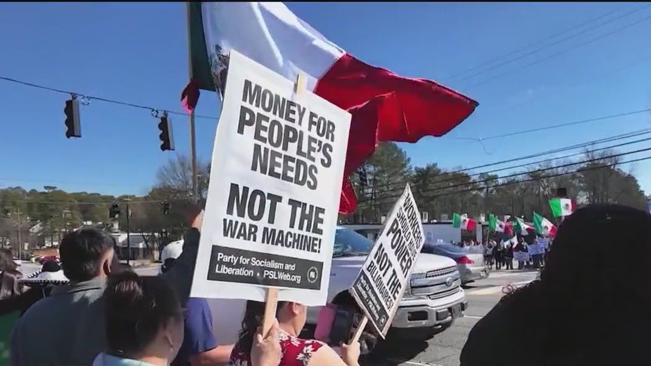 A Day Without Immigrants protest in Chamblee | FOX 5 Atlanta