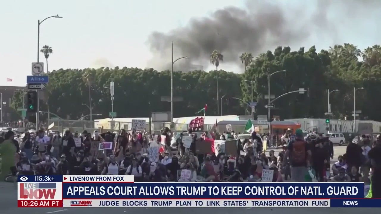 Appeals court lets Trump keep natl. guard control | LiveNOW from FOX