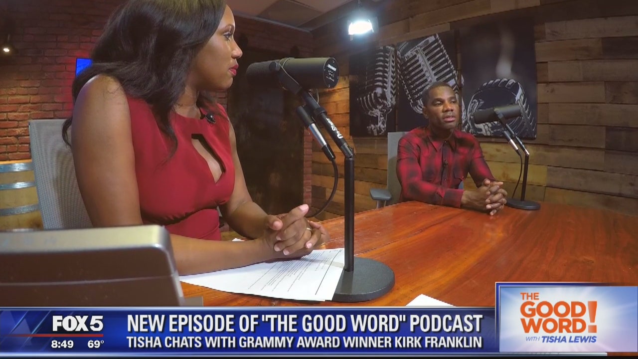 Tisha Lewis discusses new The Good Word podcast with Kirk Franklin ...