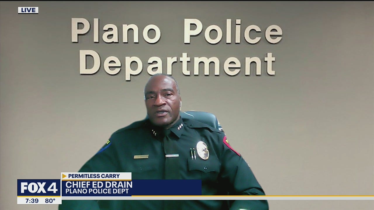 Plano police chief discusses Texas' new permitless carry law | FOX 4 ...
