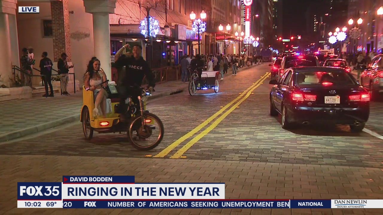 Downtown Orlando rings in 2021 | FOX 51 Gainesville