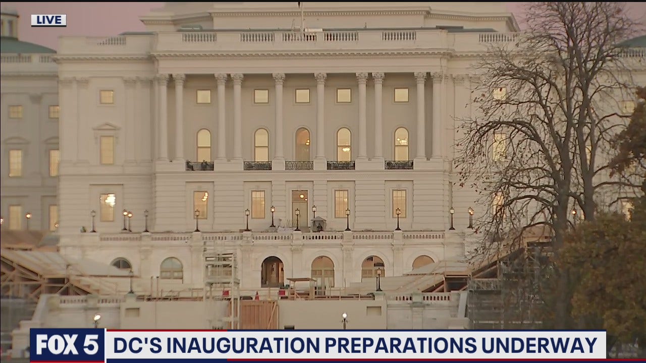 DC inauguration preparations underway | FOX 5 DC