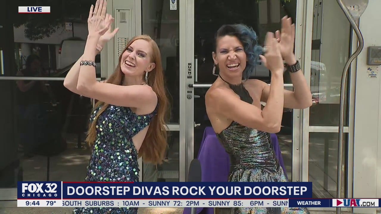 Doorstep divas deliver excitement and joy to a dull life of quarantine ...