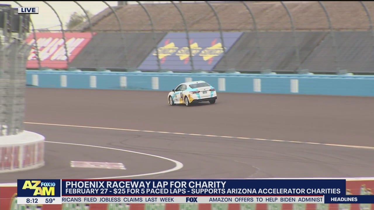 Phoenix Raceway offering fans a chance to drive laps for charity | FOX ...