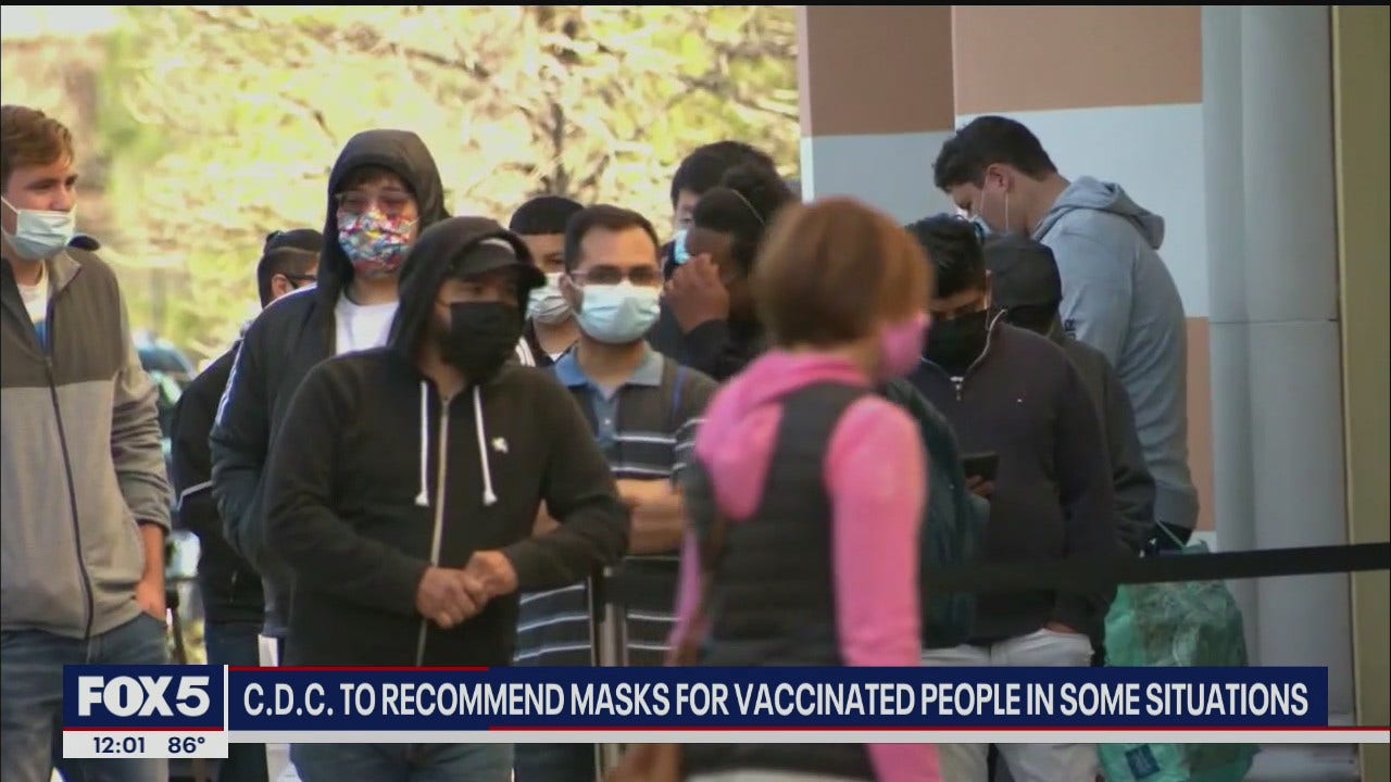 CDC to reverse mask guidance | FOX 5 New York