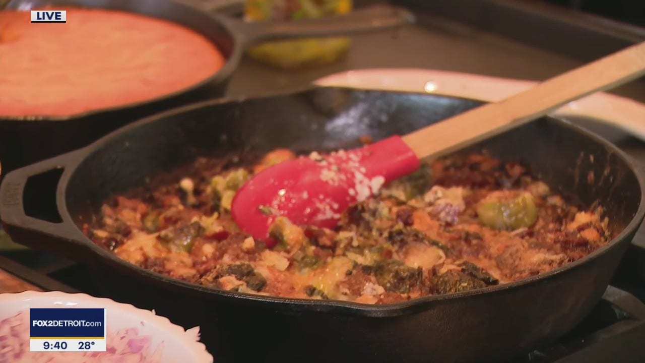Chef Bobby’s Cheesy Brussels Sprout Casserole | FOX 2 Detroit
