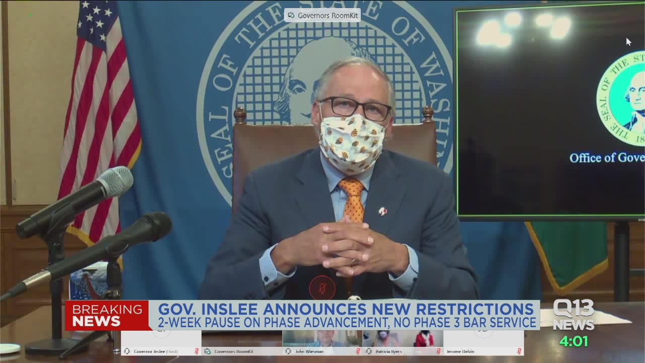 Inslee expands coronavirus mask order for businesses statewide | FOX 13 ...