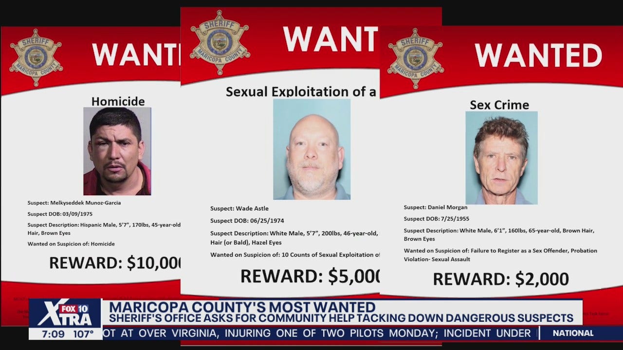MCSO asking for help as they look for suspects on its most wanted list ...