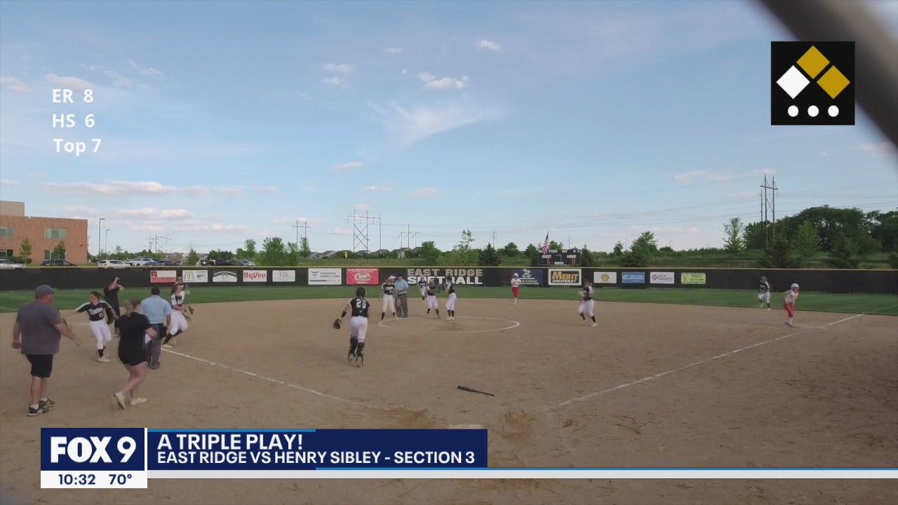 East Ridge Softball pulls off triple play to end section playoff game ...