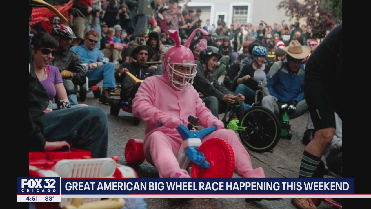 'Great American Big Wheel Race' in Joliet on Saturday | FOX 32 Chicago