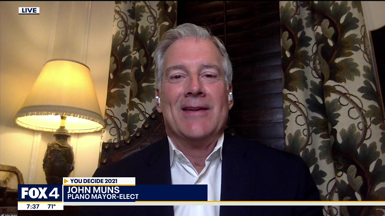 John Muns elected as next mayor of Plano | FOX 4 Dallas-Fort Worth