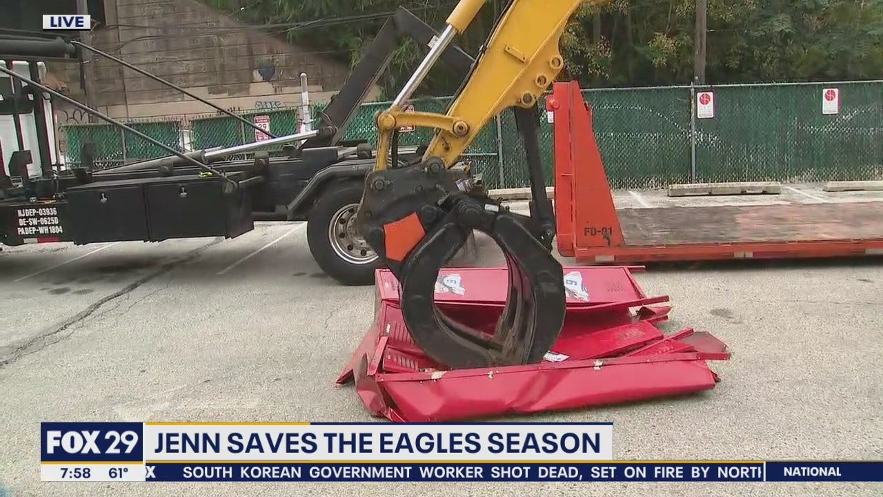 Jenn Fred smashes the competition ahead of Eagles matchup against ...