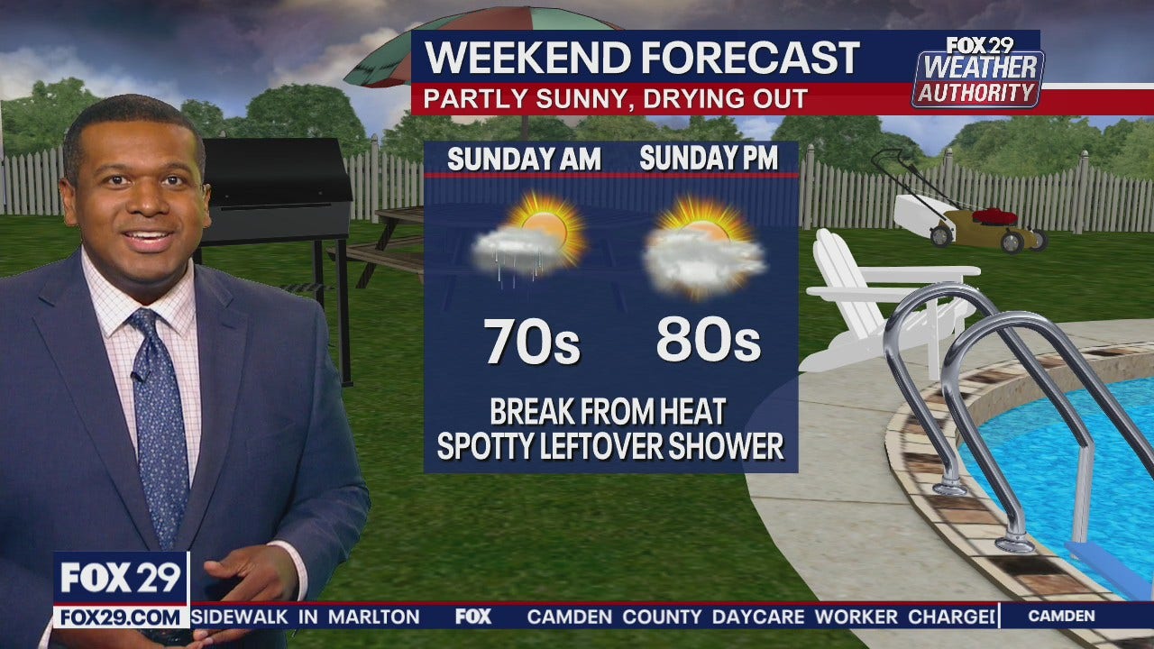 FOX 29 Weather Authority Saturday 11 p.m. Forecast | FOX 29 Philadelphia