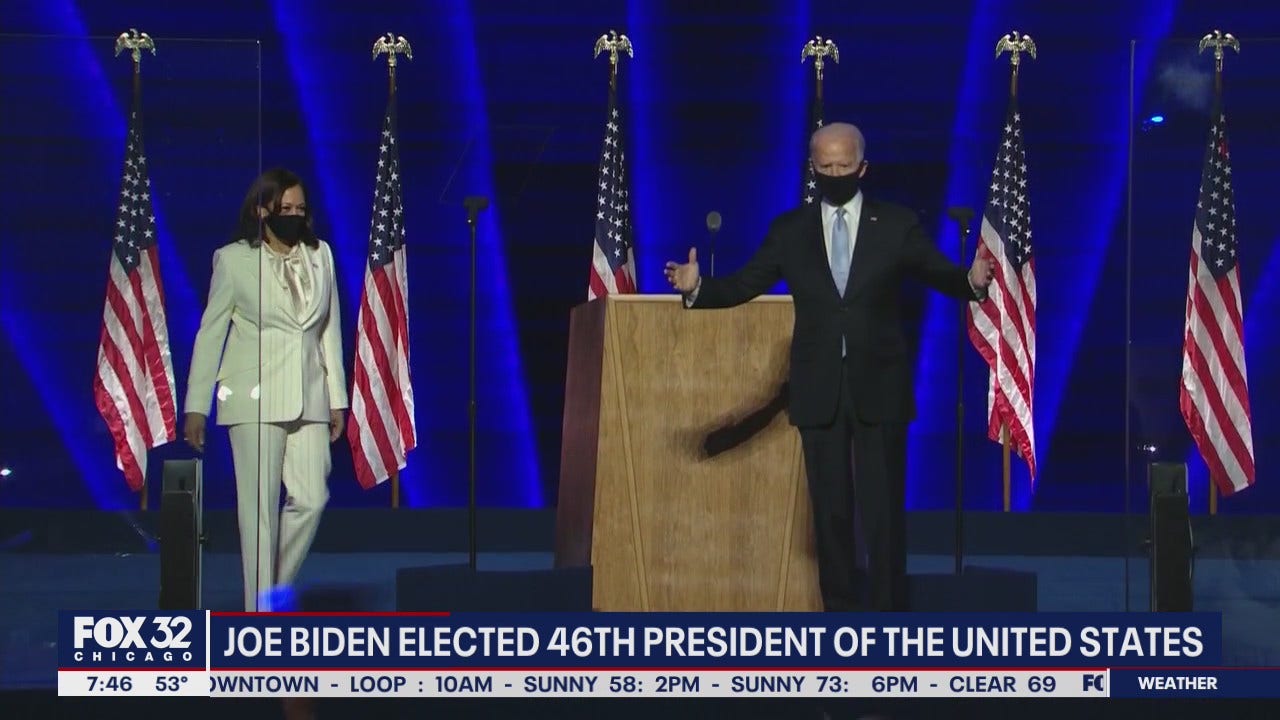 Joe Biden elected 46th president of the United States | FOX 32 Chicago