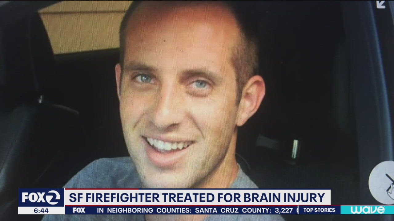 Injured SF firefighter treated for brain injury | KTVU FOX 2