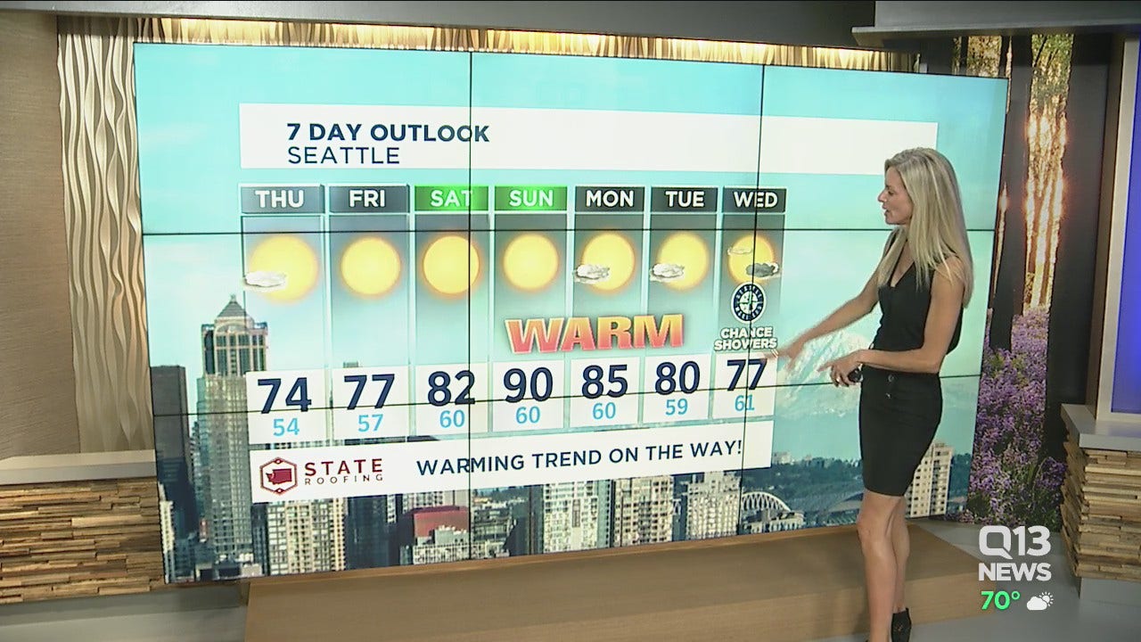 Erin Mayovsky Wednesday evening forecast | FOX 13 Seattle