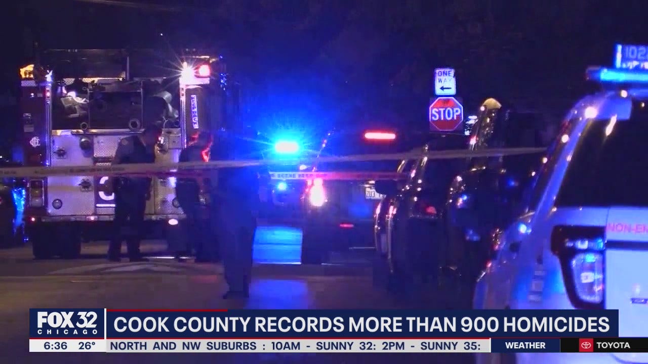 Cook County records more than 900 homicides so far in 2020 | FOX 32 Chicago