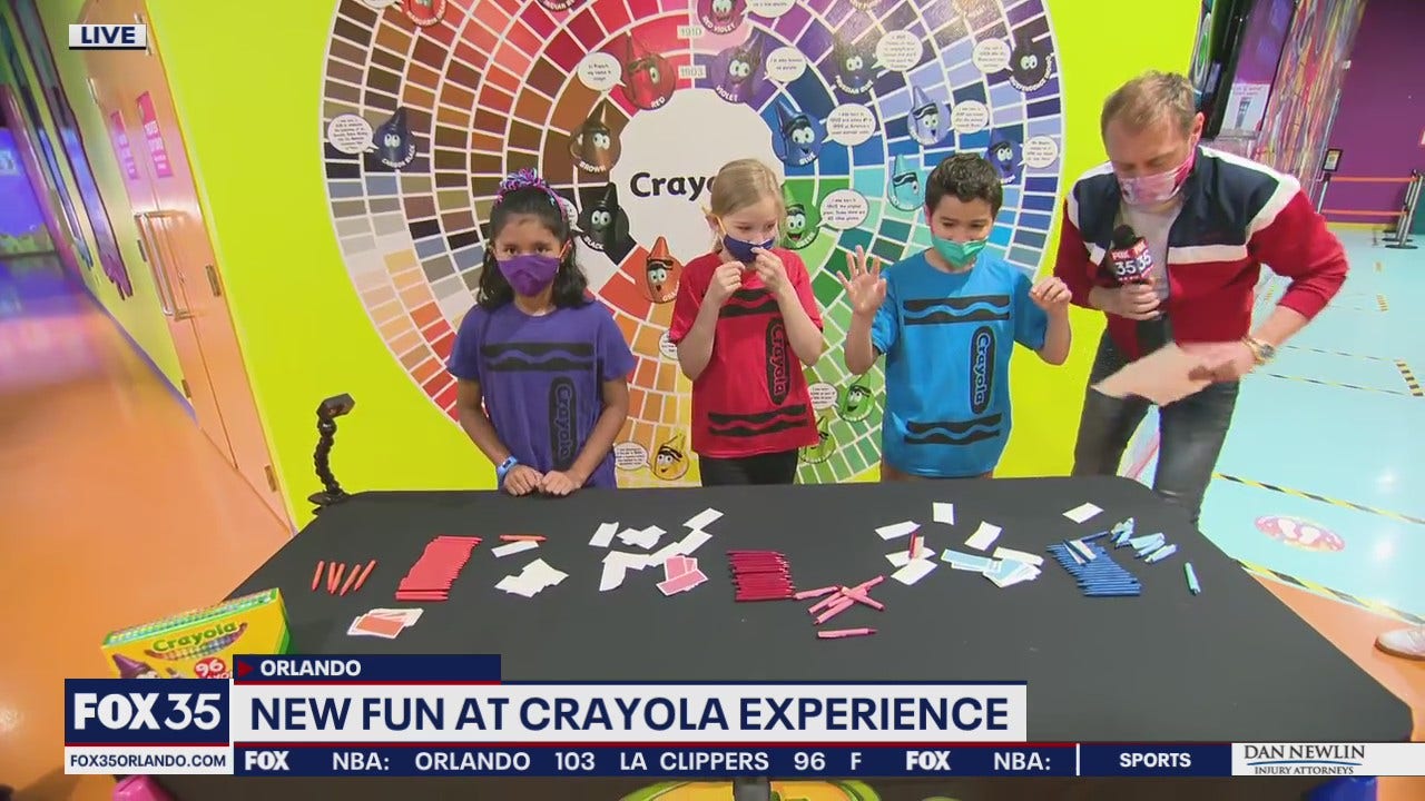 New fun at Crayola Experience | FOX 35 Orlando