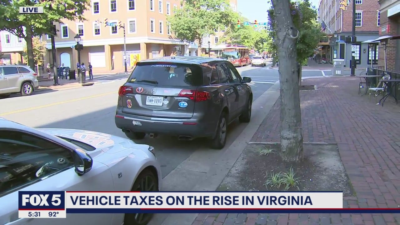 Some Virginia drivers seeing rising vehicle taxes