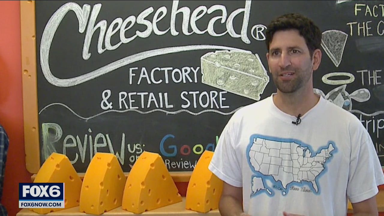Oregon man visiting 65 US cities gets Milwaukee cheesehead experience ...