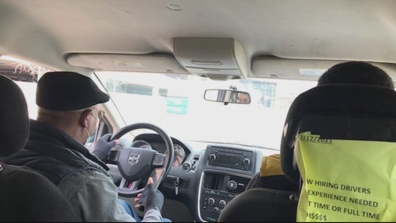 Woman raises concerns about packed rideshare transportation during ... Woman raises concerns about packed rideshare transportation during ...