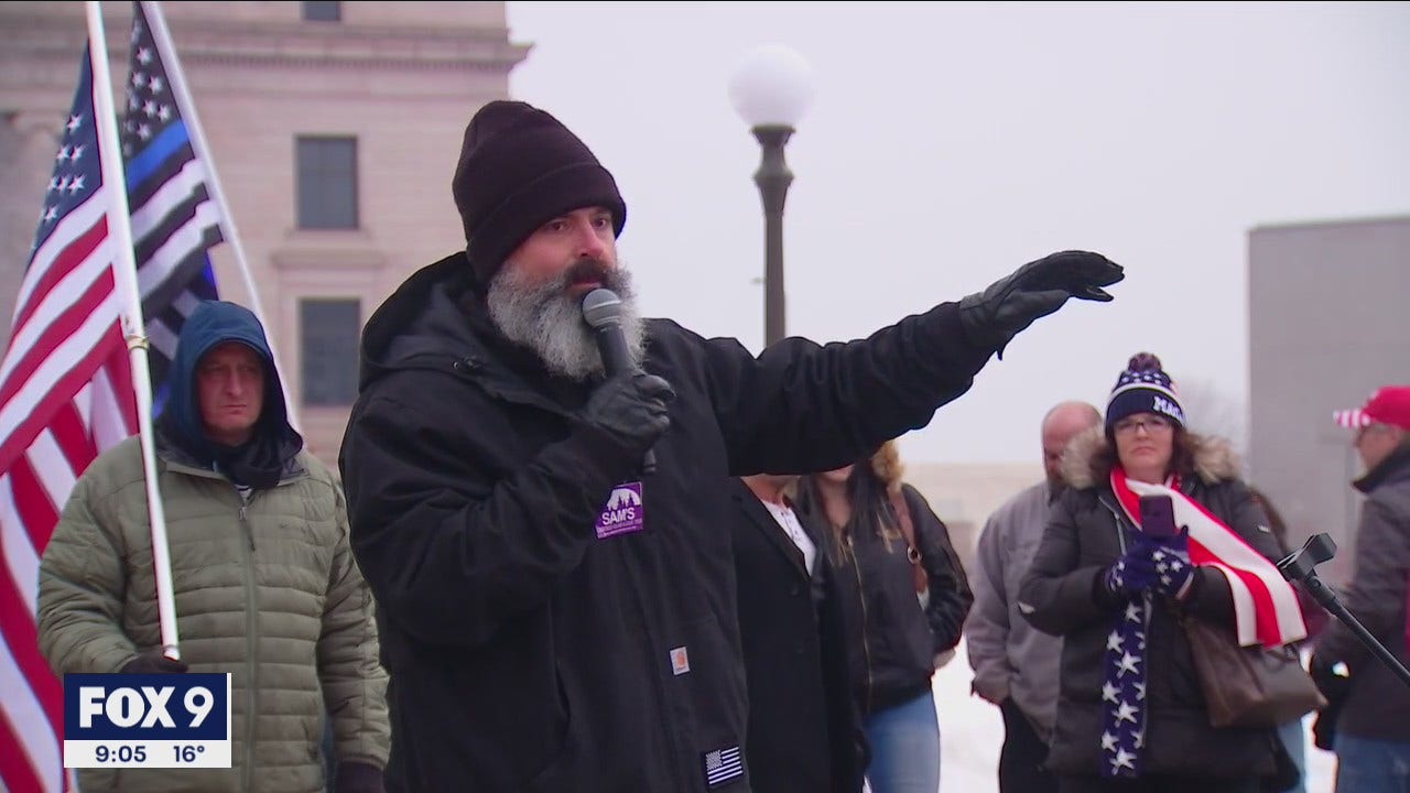 President Trump supporters rally at Minnesota capitol days after U.S ...