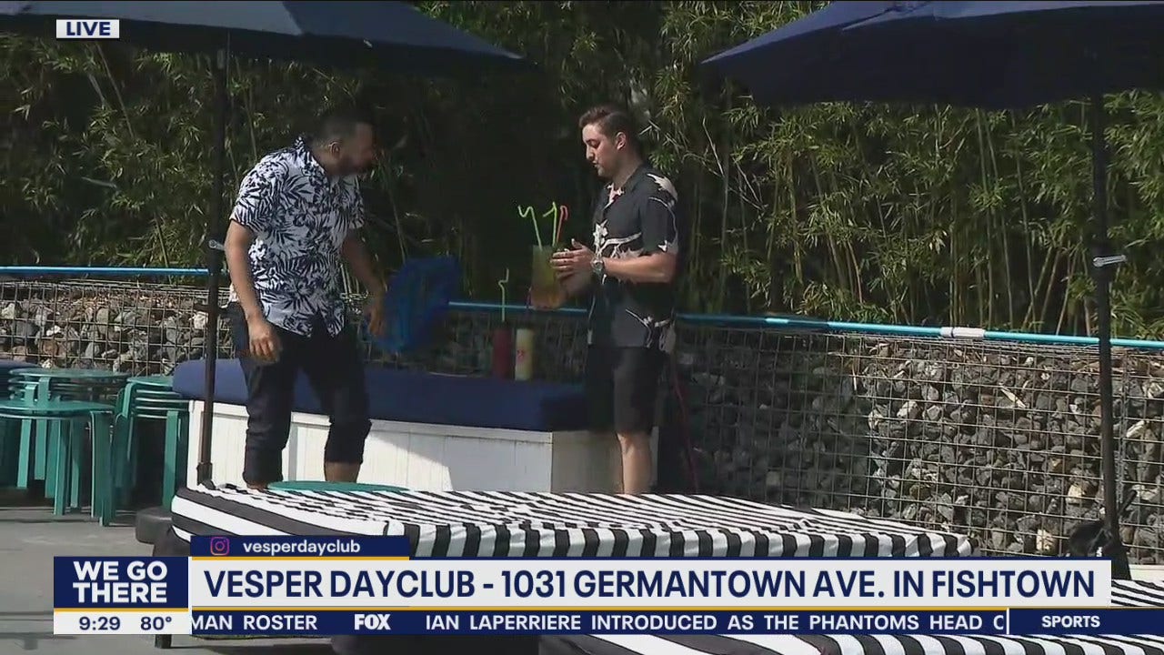 Vesper Dayclub opens pool for summer season | FOX 29 Philadelphia