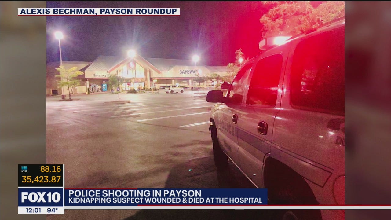 Payson Police fatally shoot man in parking lot encounter | FOX 10 Phoenix