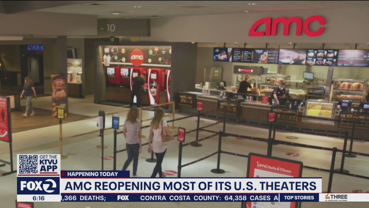 AMC reopening most of its U.S. theaters
