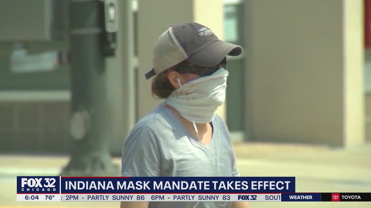 Indiana mask mandate goes into effect today | FOX 32 Chicago