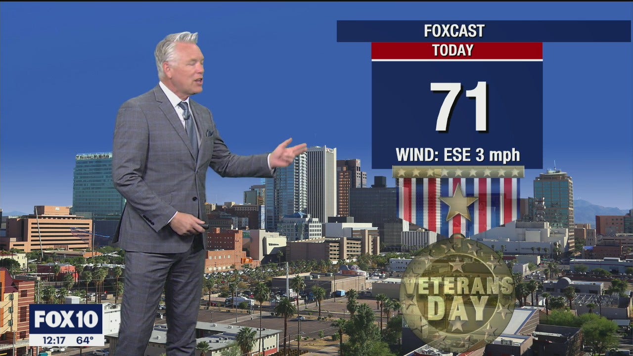 Noon Weather Forecast - 11/11/20 | FOX 10 Phoenix