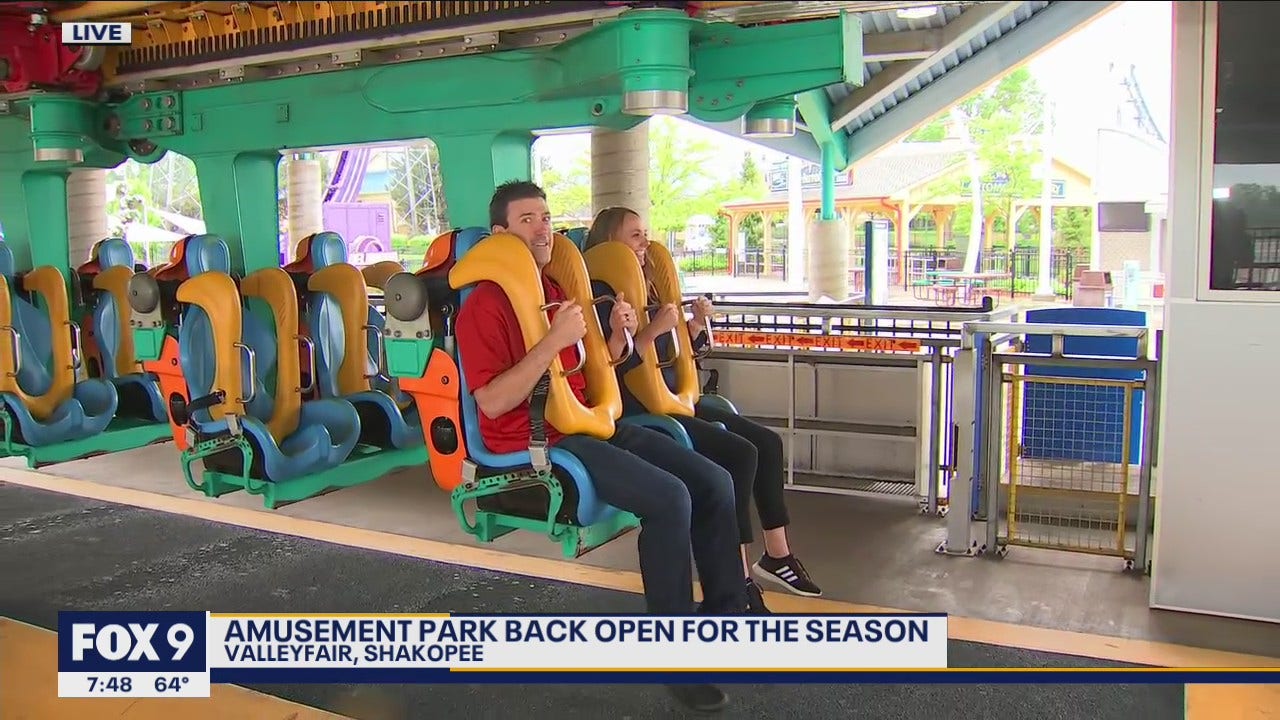 Valleyfair reopens for season this weekend | FOX 9 Minneapolis-St. Paul