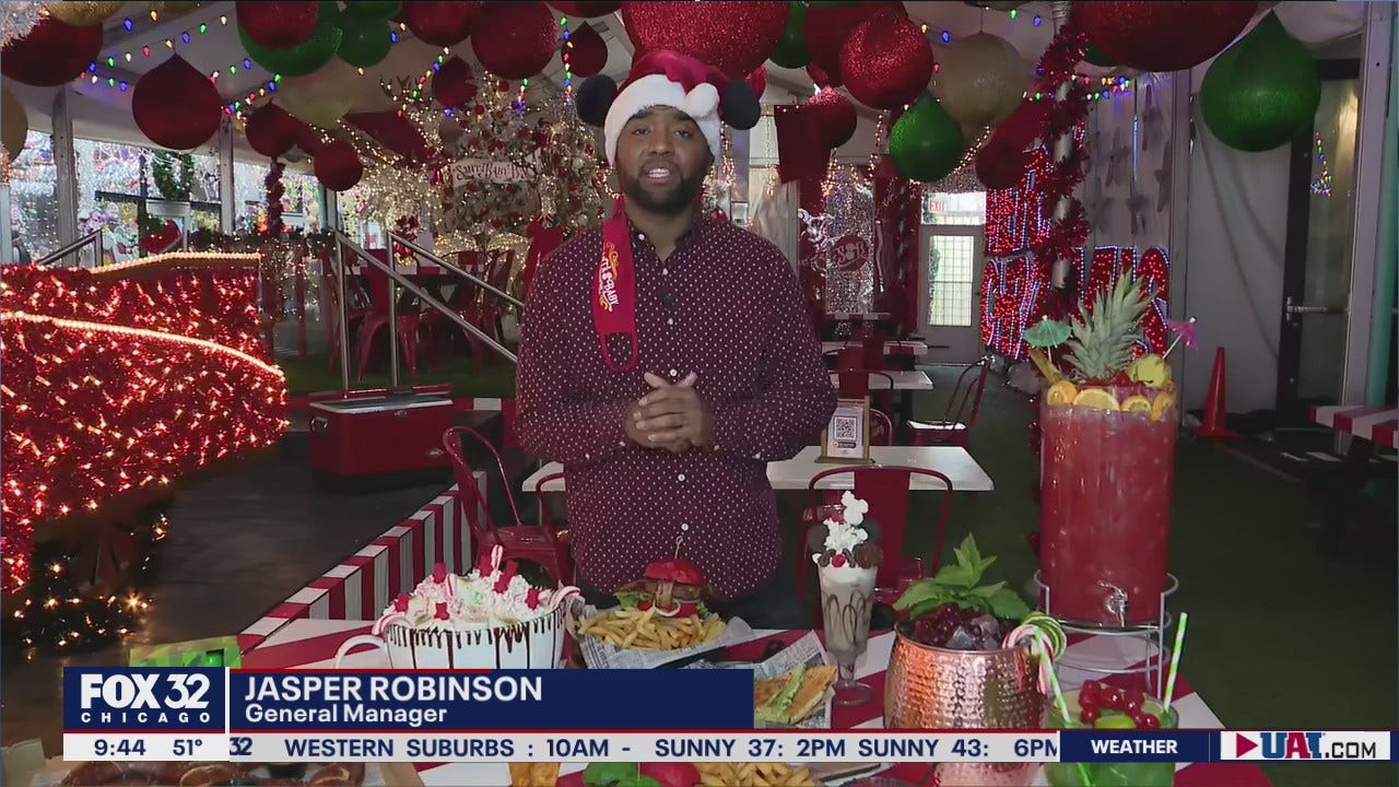 Santa Baby pop-up bar spreading holiday cheer | FOX 32 Chicago