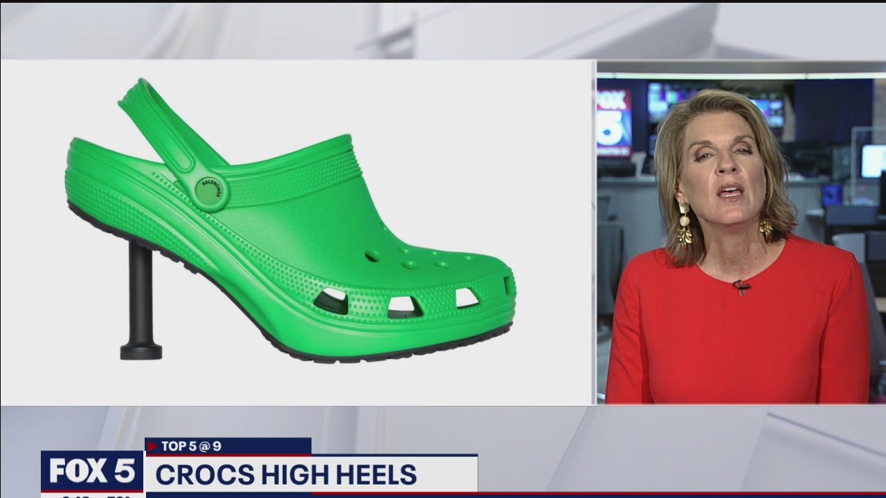 High-heeled Crocs: fab or fail? | FOX 5 DC