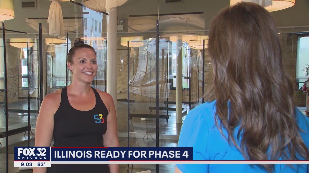 Illinois to enter Phase 4 of reopening Friday: Indoor dining, gyms ...