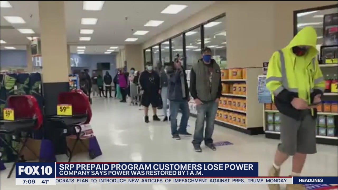 Thousands of SRP prepaid program customers lose power across Phoenix ...