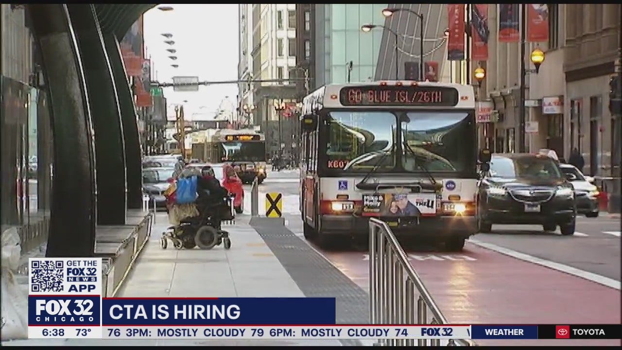 CTA hiring bus drivers in wake of increased demand | FOX 32 Chicago