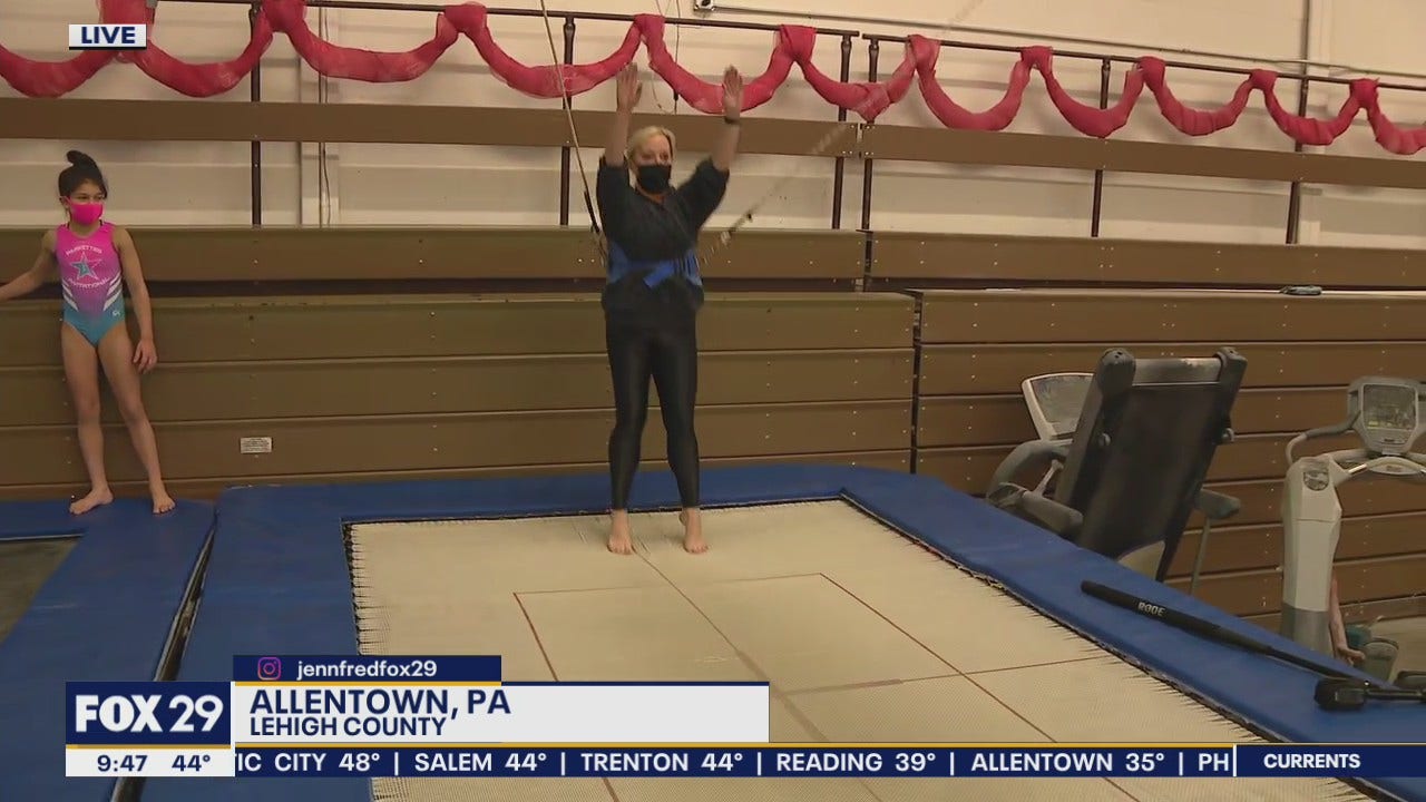 Jenn Fred tries her hand at gymnastics | FOX 29 Philadelphia
