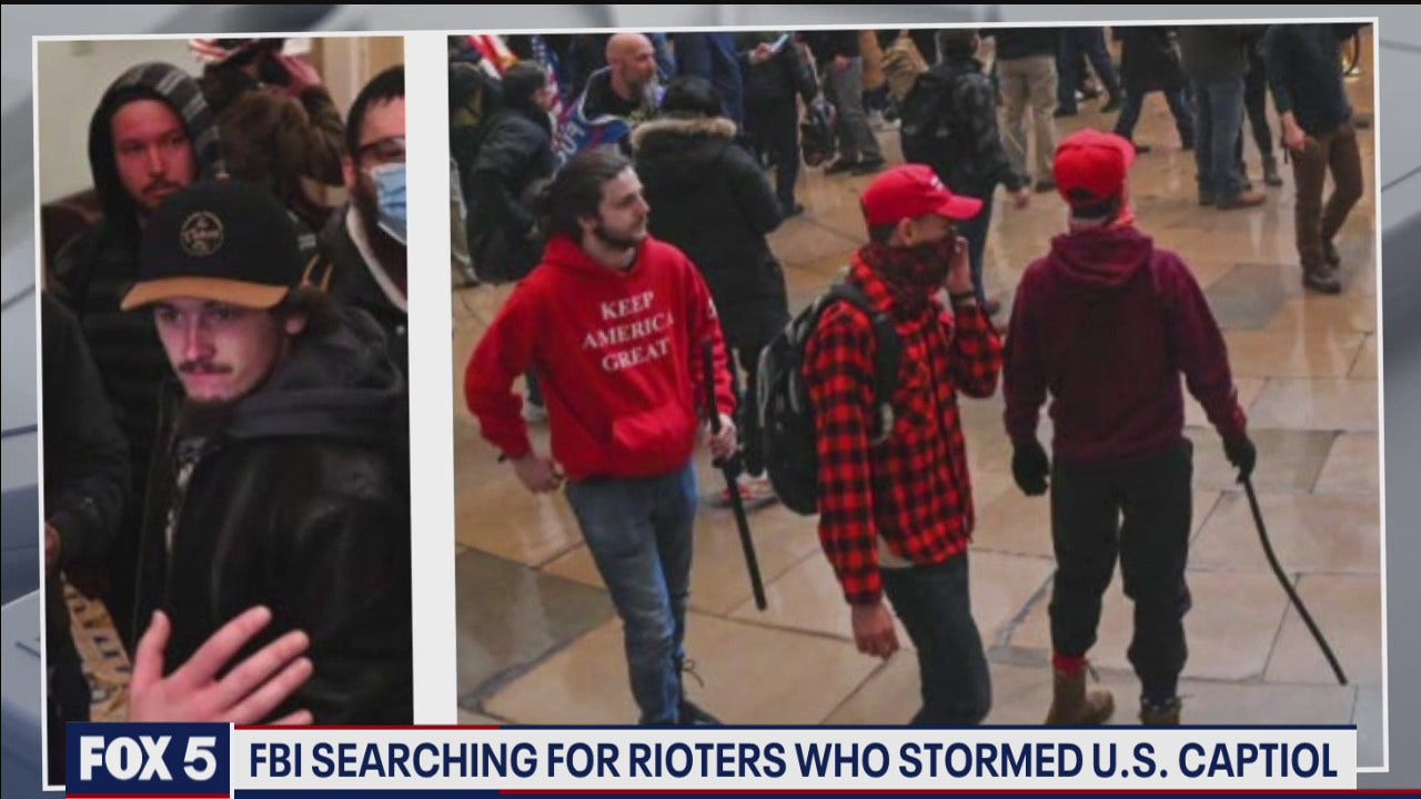 FBI searching for rioters who stormed US Capitol | FOX 5 DC