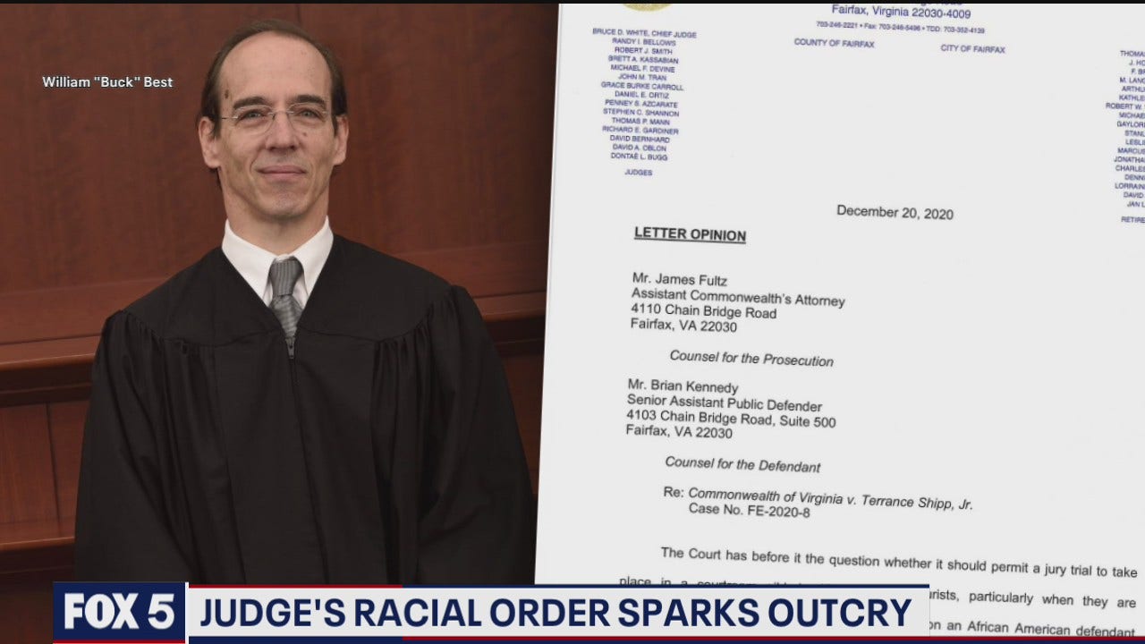 Judge's racial order sparks outcry | FOX 5 DC
