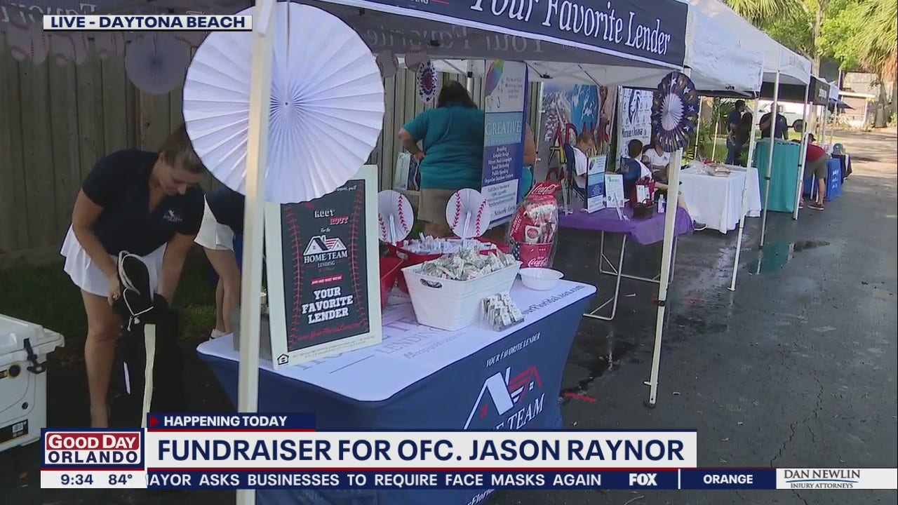 Fundraiser for injured Daytona Beach Officer Jason Raynor | FOX 35 Orlando