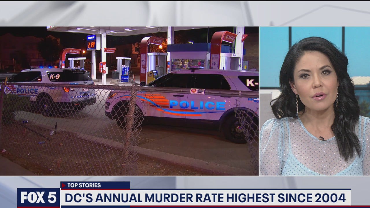 DC murder rate highest since 2004 | FOX 5 DC